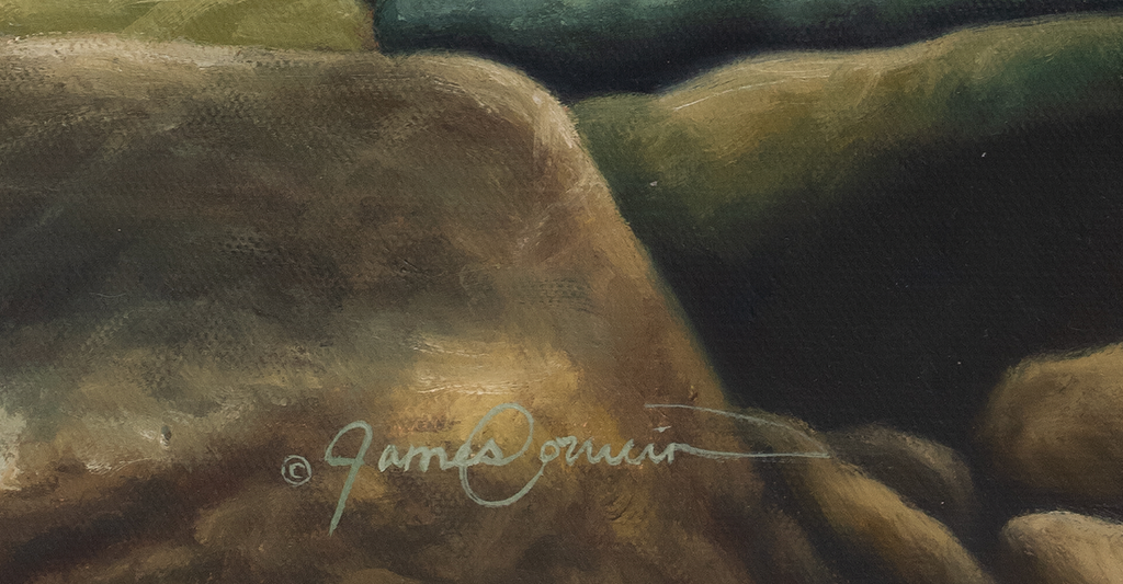 A Secret Spot – James Corwin Fine Art - Wildlife Artist