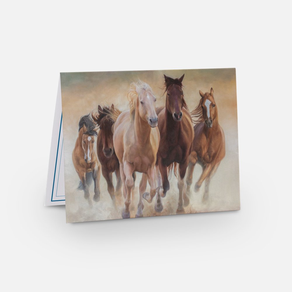 Horse Notecard Pack – James Corwin Fine Art - Wildlife Artist