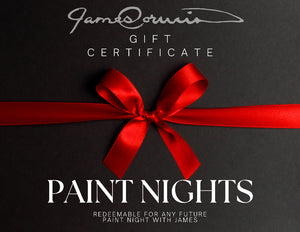 Paint Nights Gift Card – James Corwin Fine Art - Wildlife Artist