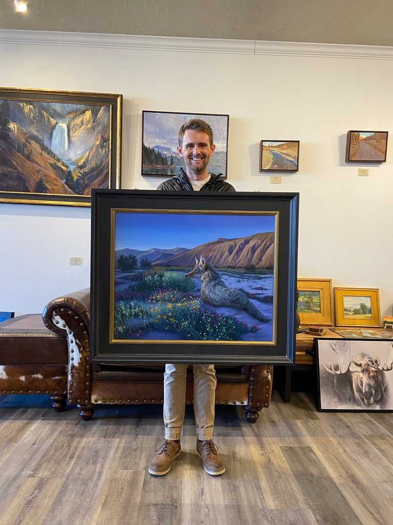 Desert Coyote – James Corwin Fine Art - Wildlife Artist