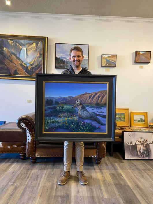 Desert Coyote – James Corwin Fine Art - Wildlife Artist