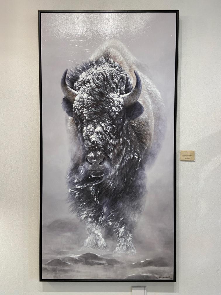 Black Floating Frame – James Corwin Fine Art - Wildlife Artist