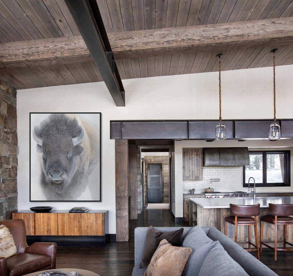Big Bison – James Corwin Fine Art - Wildlife Artist