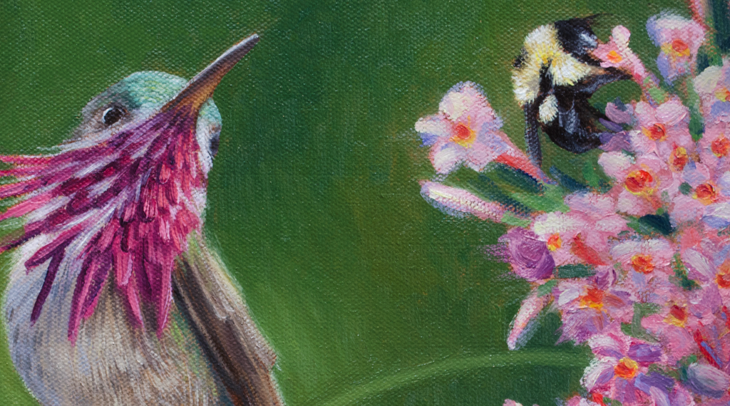 Waiting in Line – James Corwin Fine Art - Wildlife Artist