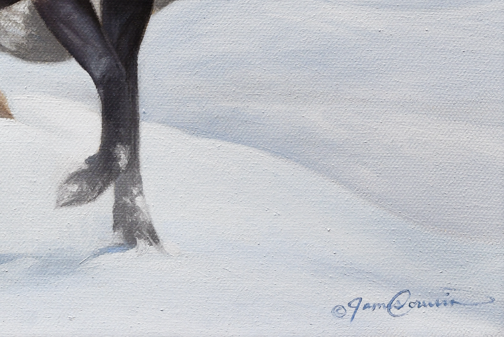 Power Stance – James Corwin Fine Art - Wildlife Artist