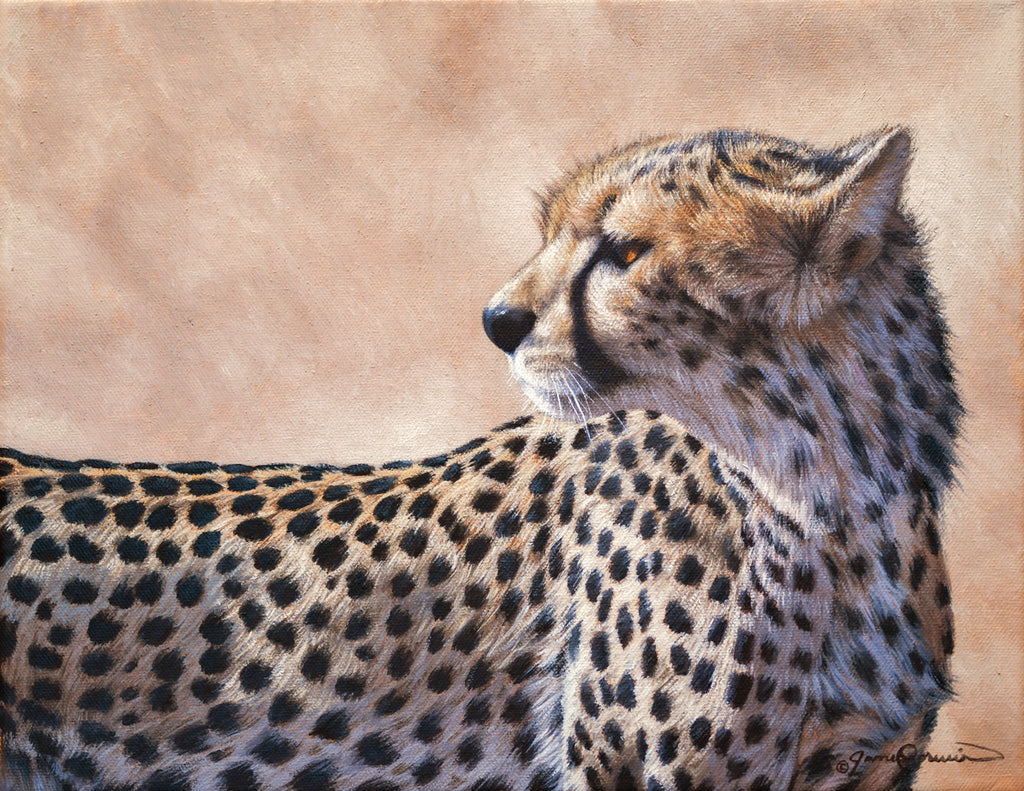 The Last Light II – James Corwin Fine Art - Wildlife Artist